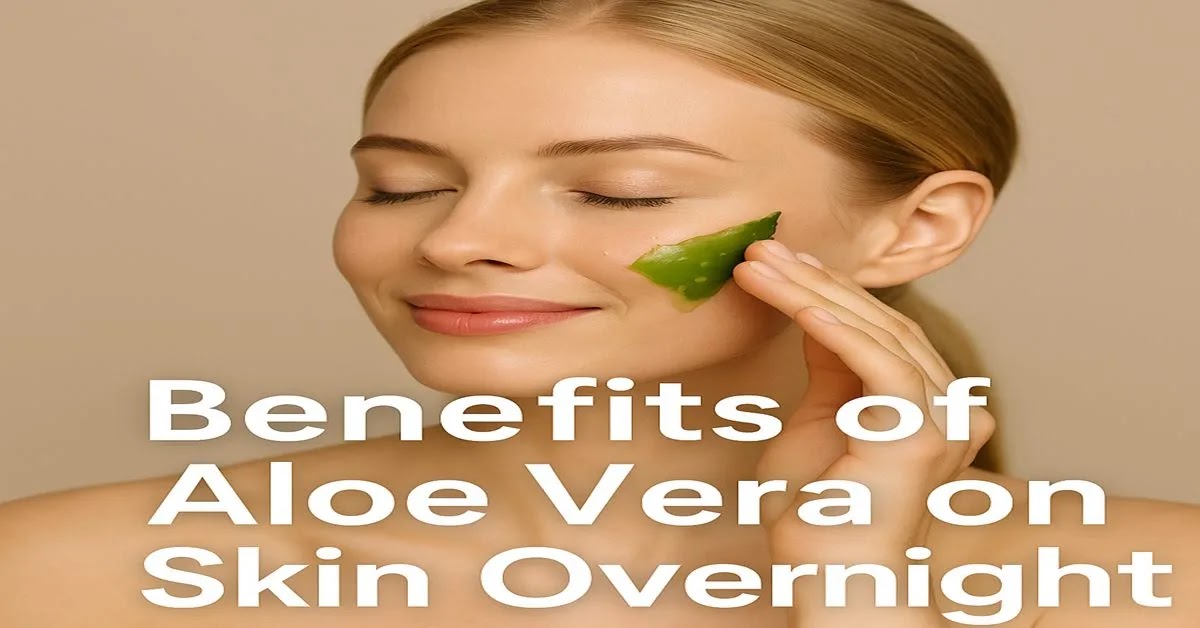 9 Benefits Of Aloe Vera On Skin Overnight & How To Use It